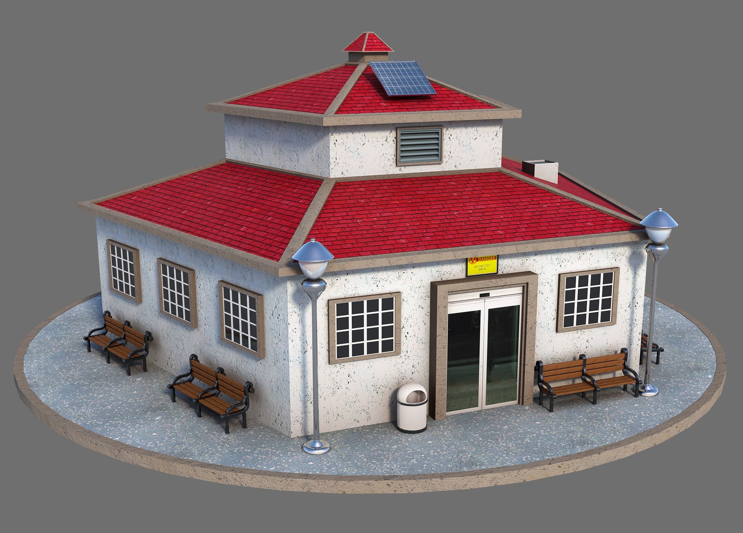 Building Business Model - TurboSquid 1401715