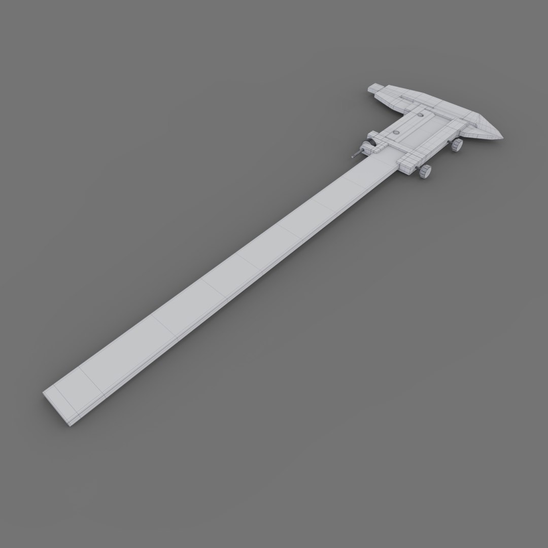 Caliper ChIZ ShCU-11-250-01 3D Model - TurboSquid 2005547