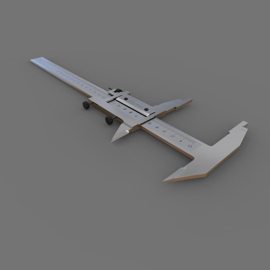 Caliper ChIZ ShCU-11-250-01 3D Model - TurboSquid 2005547