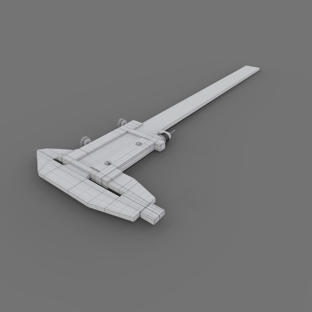 Caliper ChIZ ShCU-11-250-01 3D Model - TurboSquid 2005547