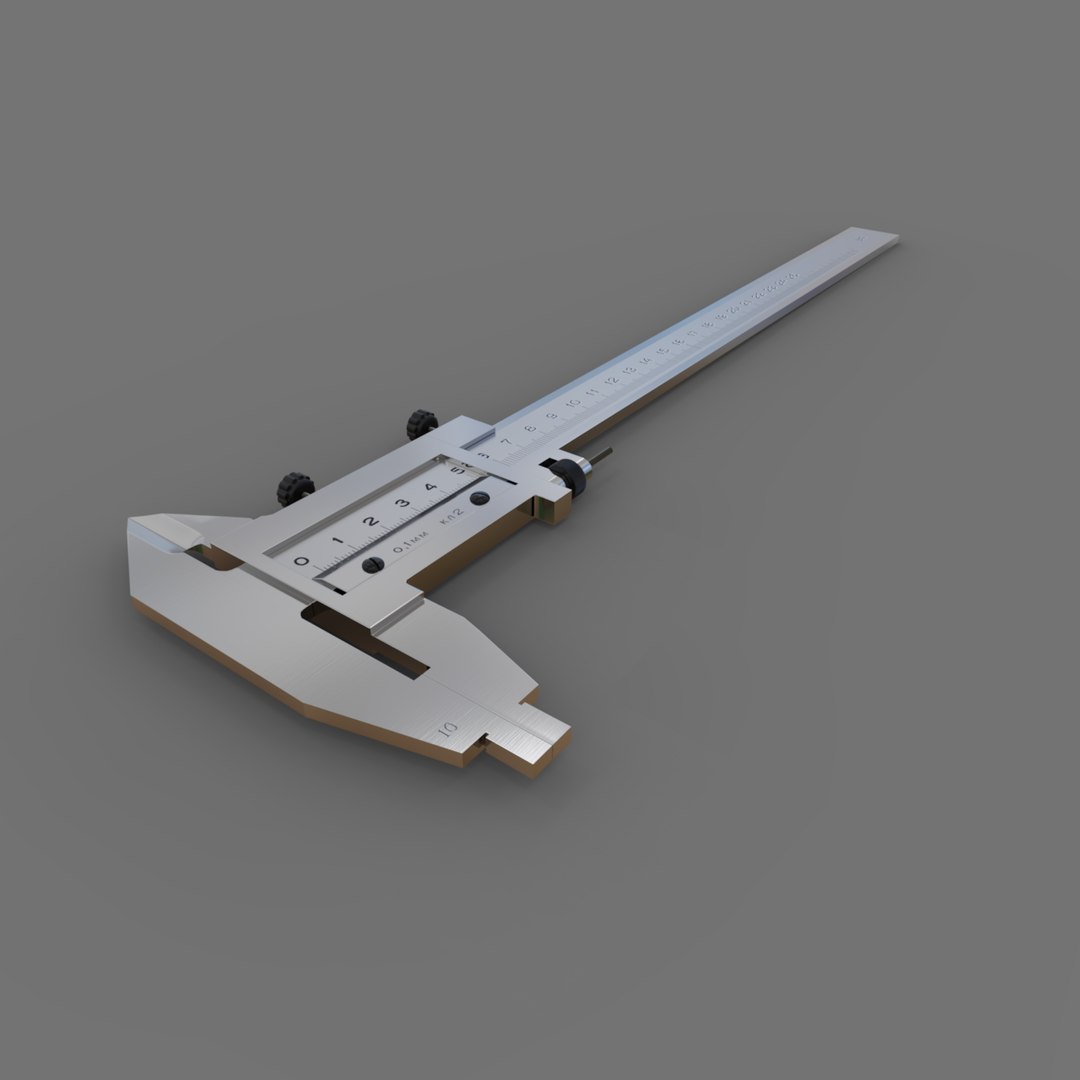 Caliper ChIZ ShCU-11-250-01 3D Model - TurboSquid 2005547