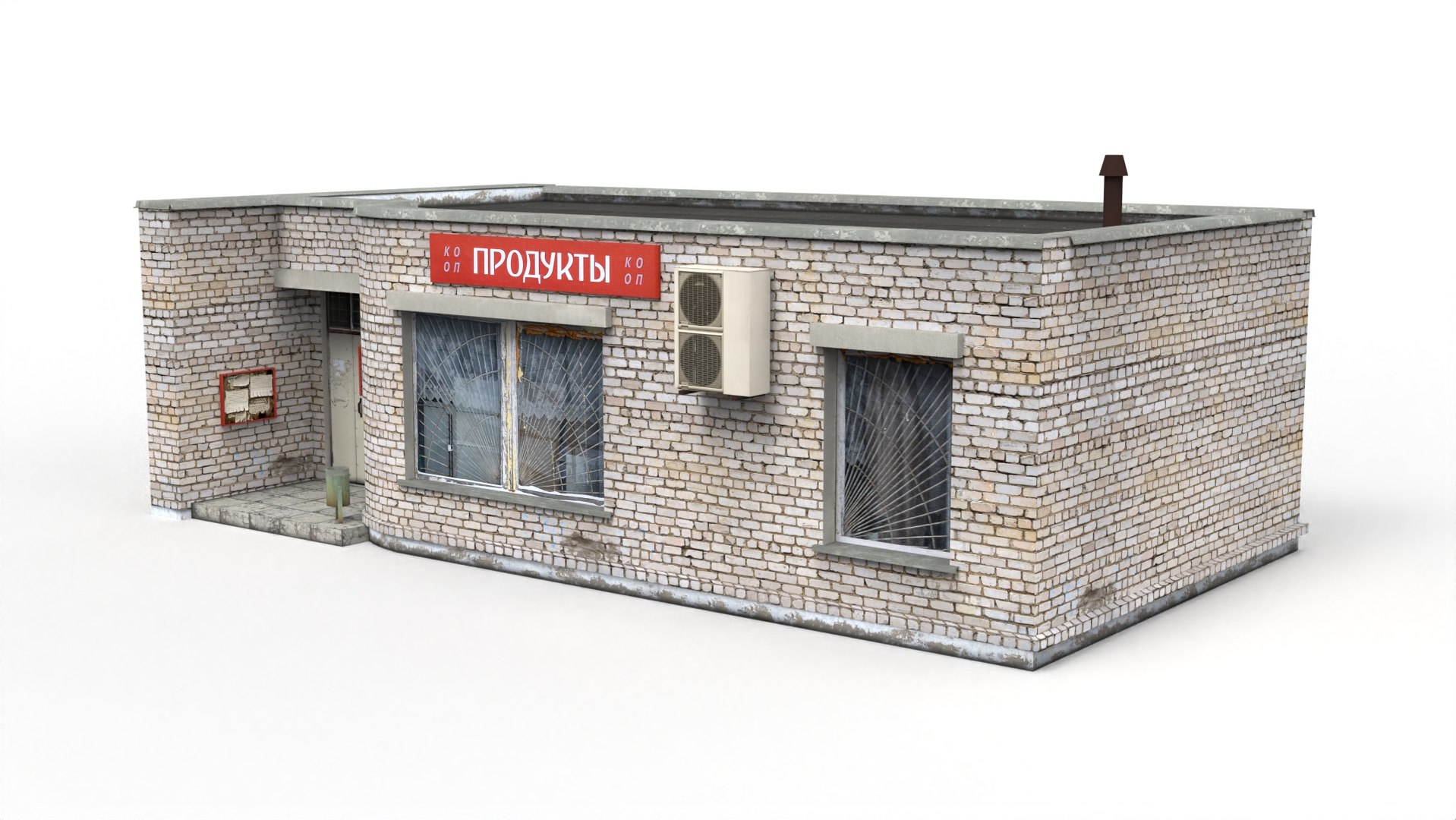 Village Shop 3D Model - TurboSquid 1824455