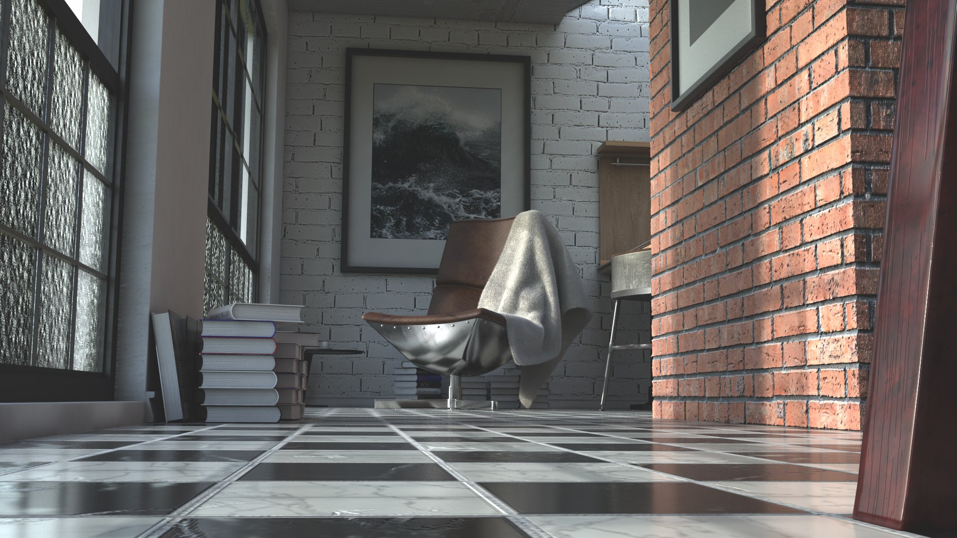 3D Modern Interior Scene - TurboSquid 1152754