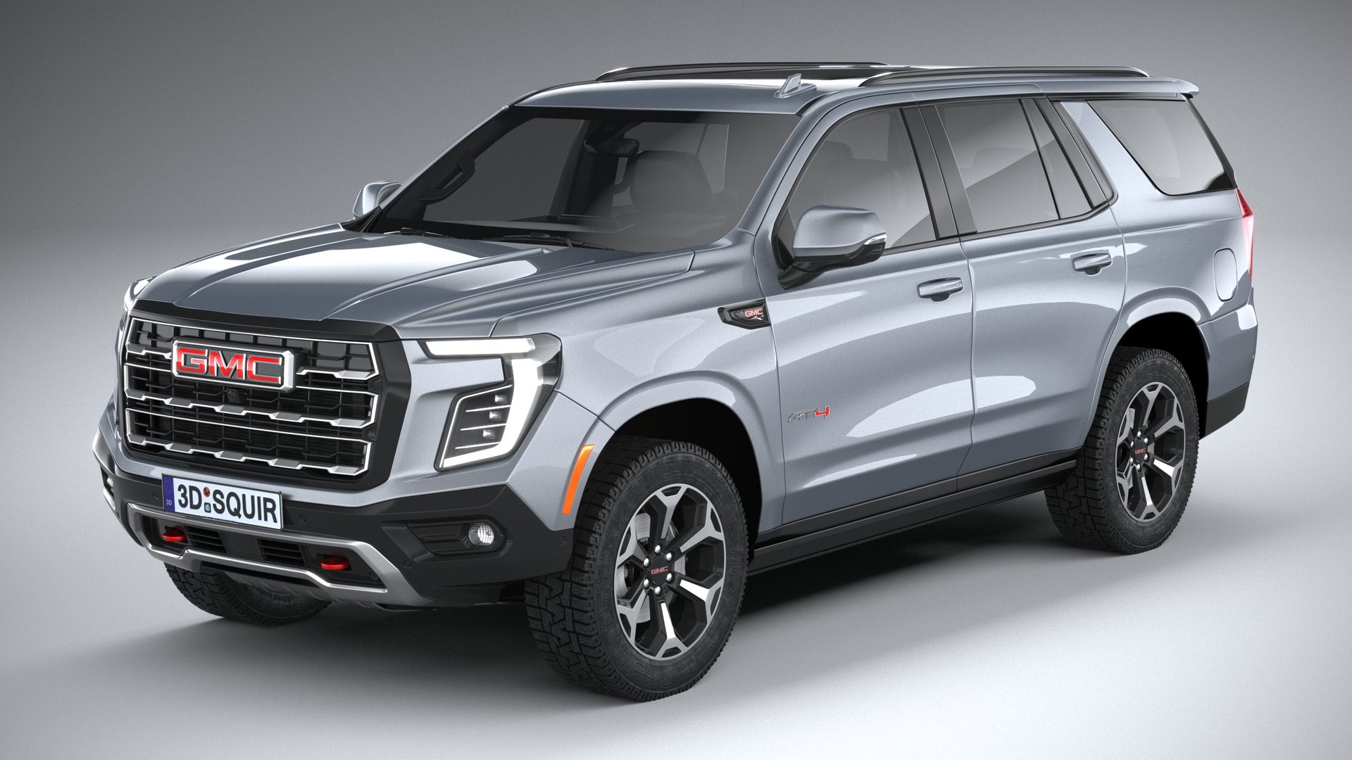 GMC Yukon AT4 2025 3D Model - TurboSquid 2275949