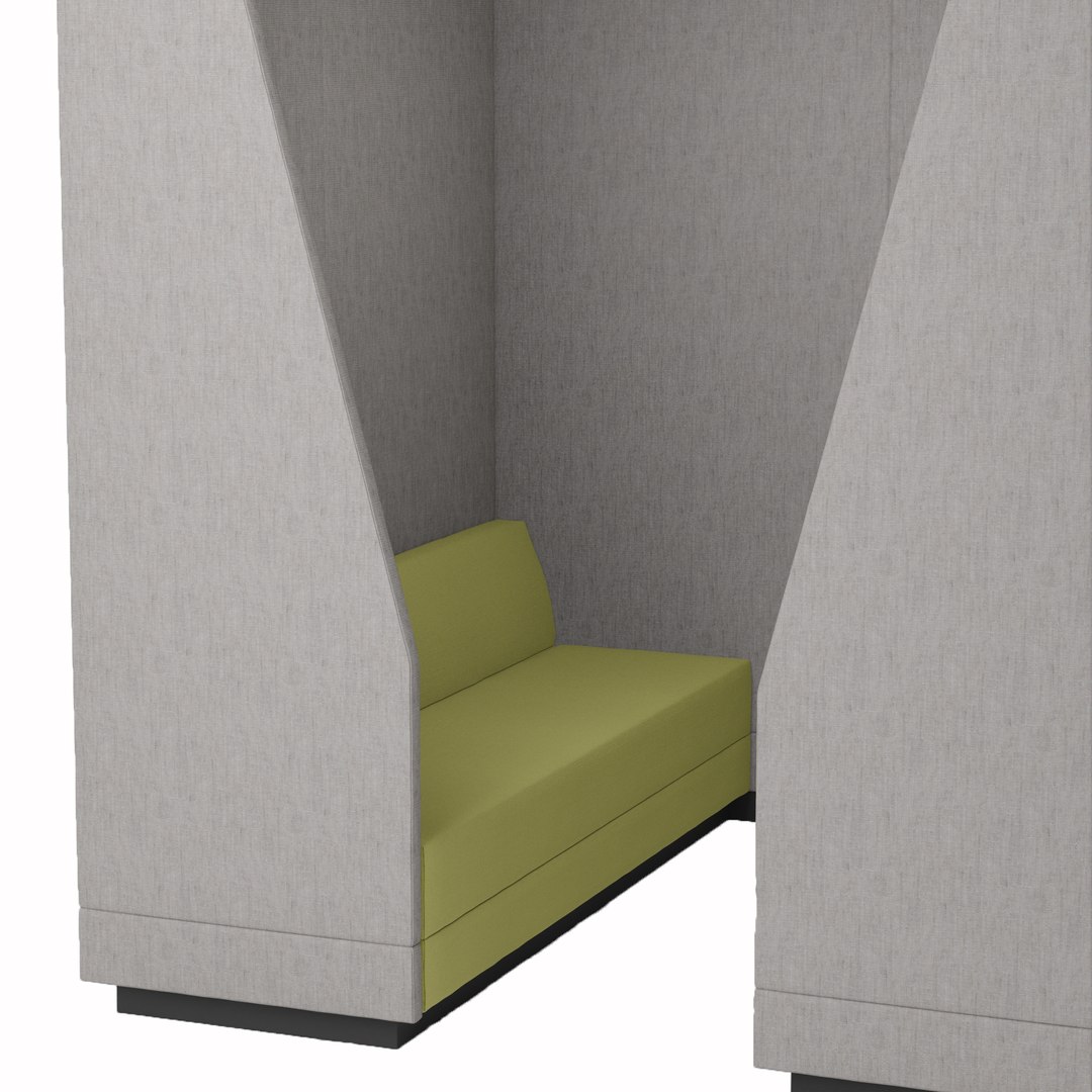 Brick modular square seating 3D - TurboSquid 1812887