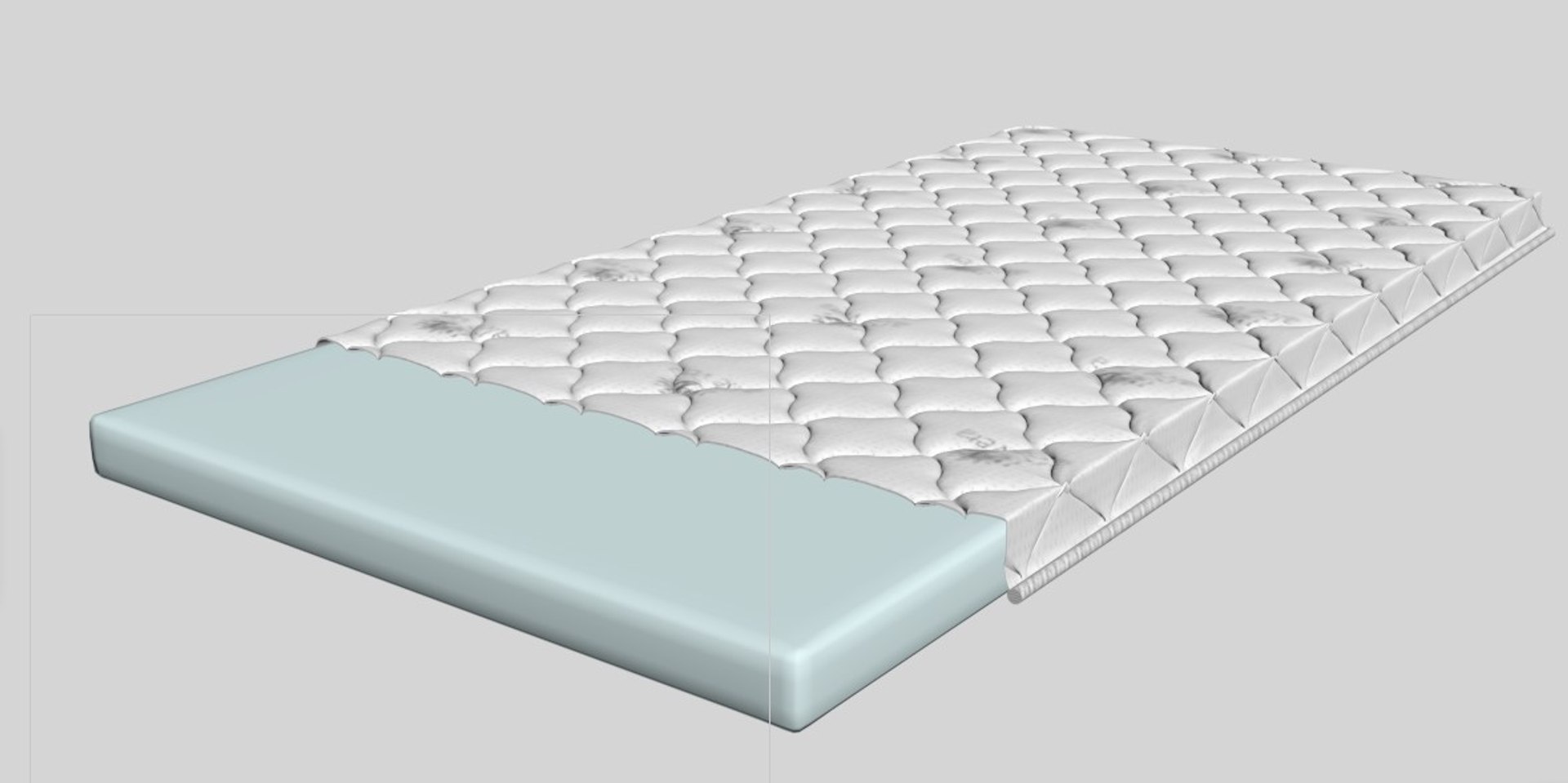 3D Model Mattress - TurboSquid 1375301