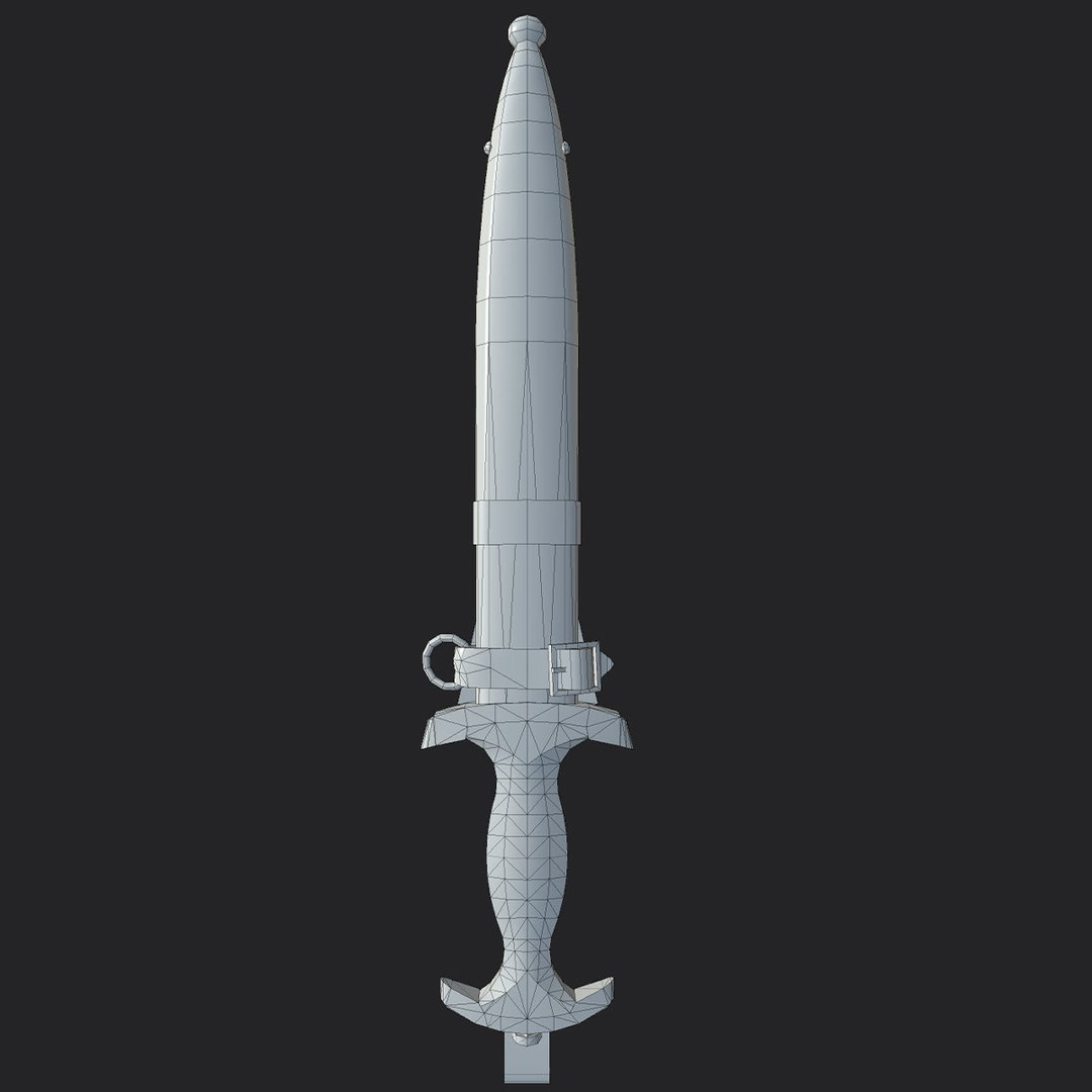 3D Ss Dagger - TurboSquid 1448806