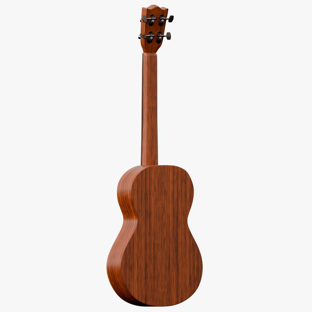 Ukulele Baritone PBR 3D Model - TurboSquid 2364703