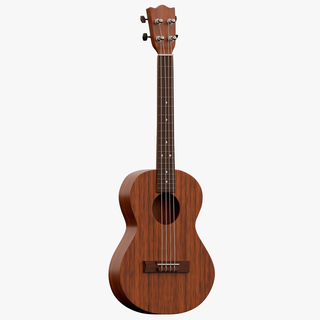 Ukulele Baritone PBR 3D Model - TurboSquid 2364703