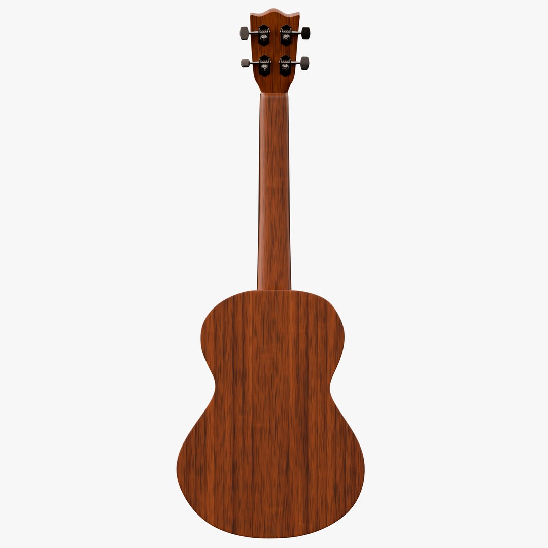 Ukulele Baritone PBR 3D Model - TurboSquid 2364703