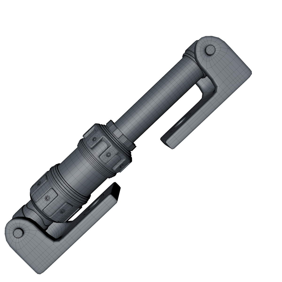 3d Model Hydraulic Stem