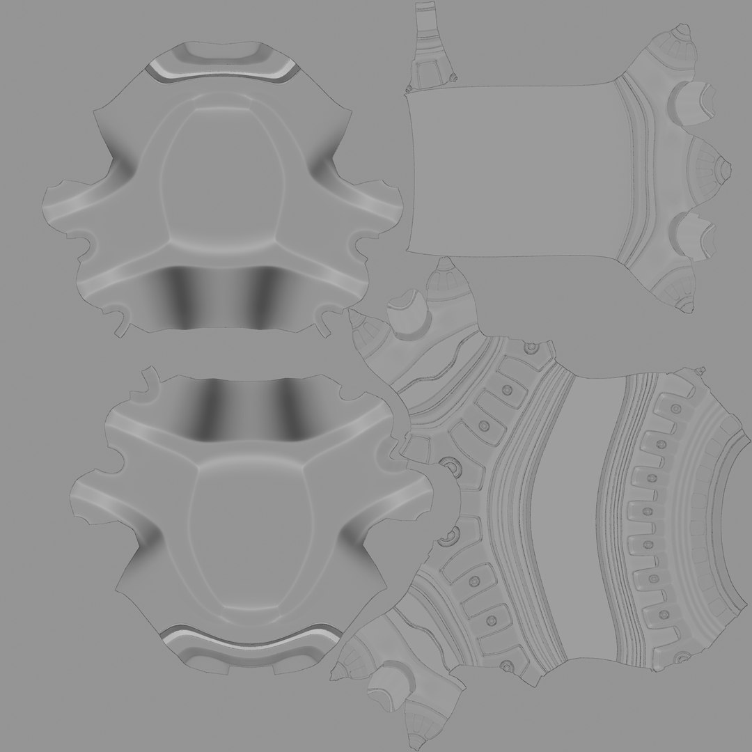 3d Model Hydraulic Stem
