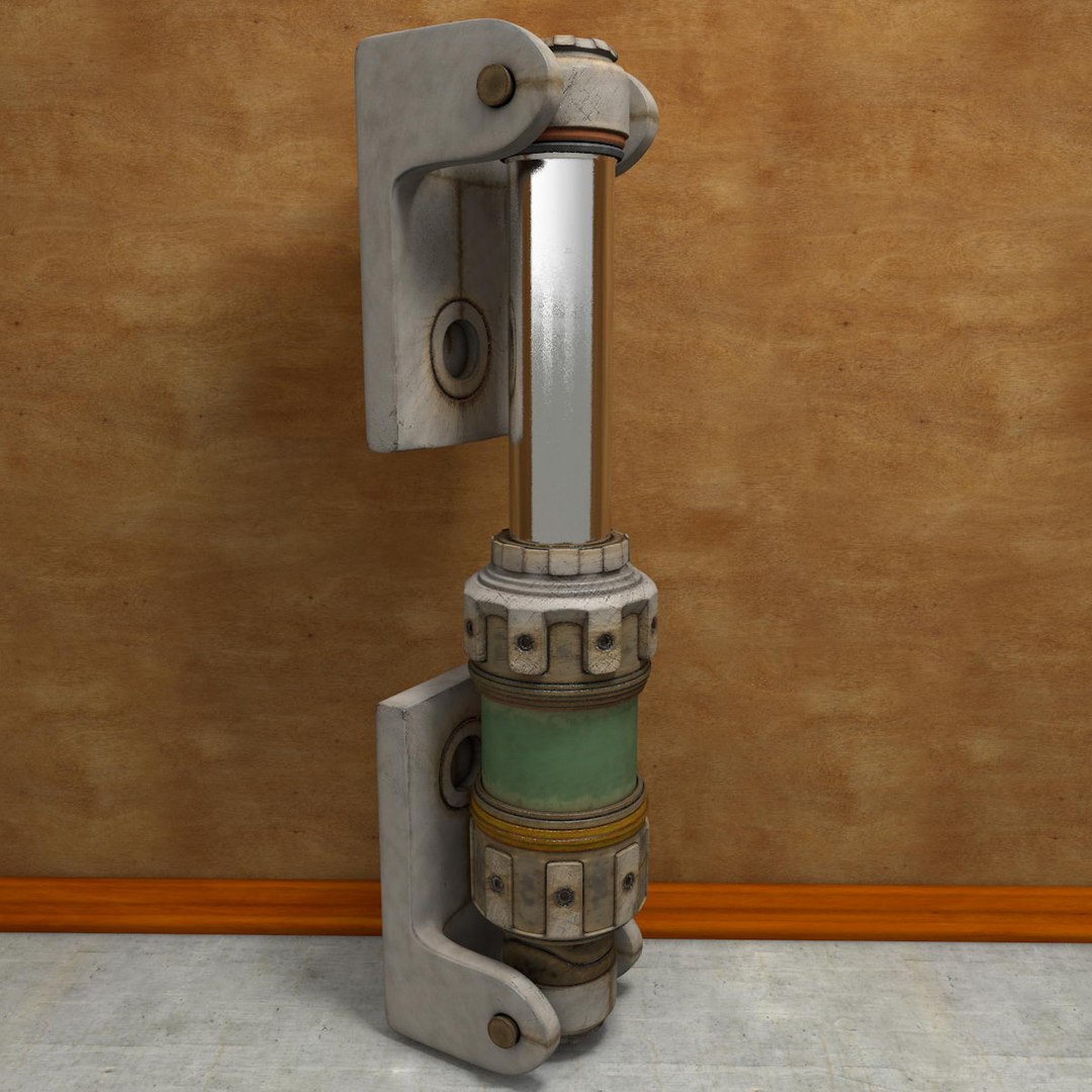 3d Model Hydraulic Stem