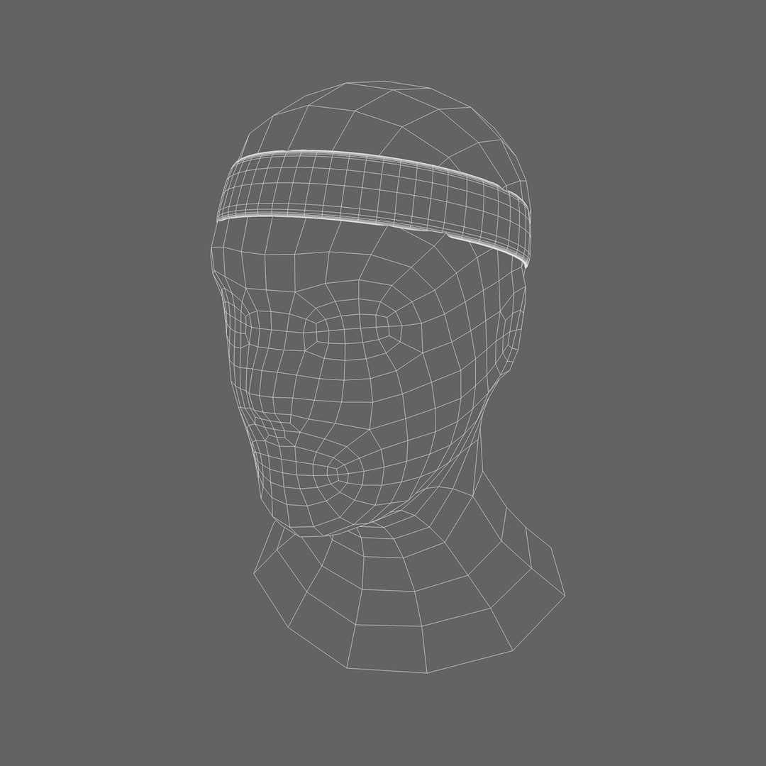 3d Model Sports Headband