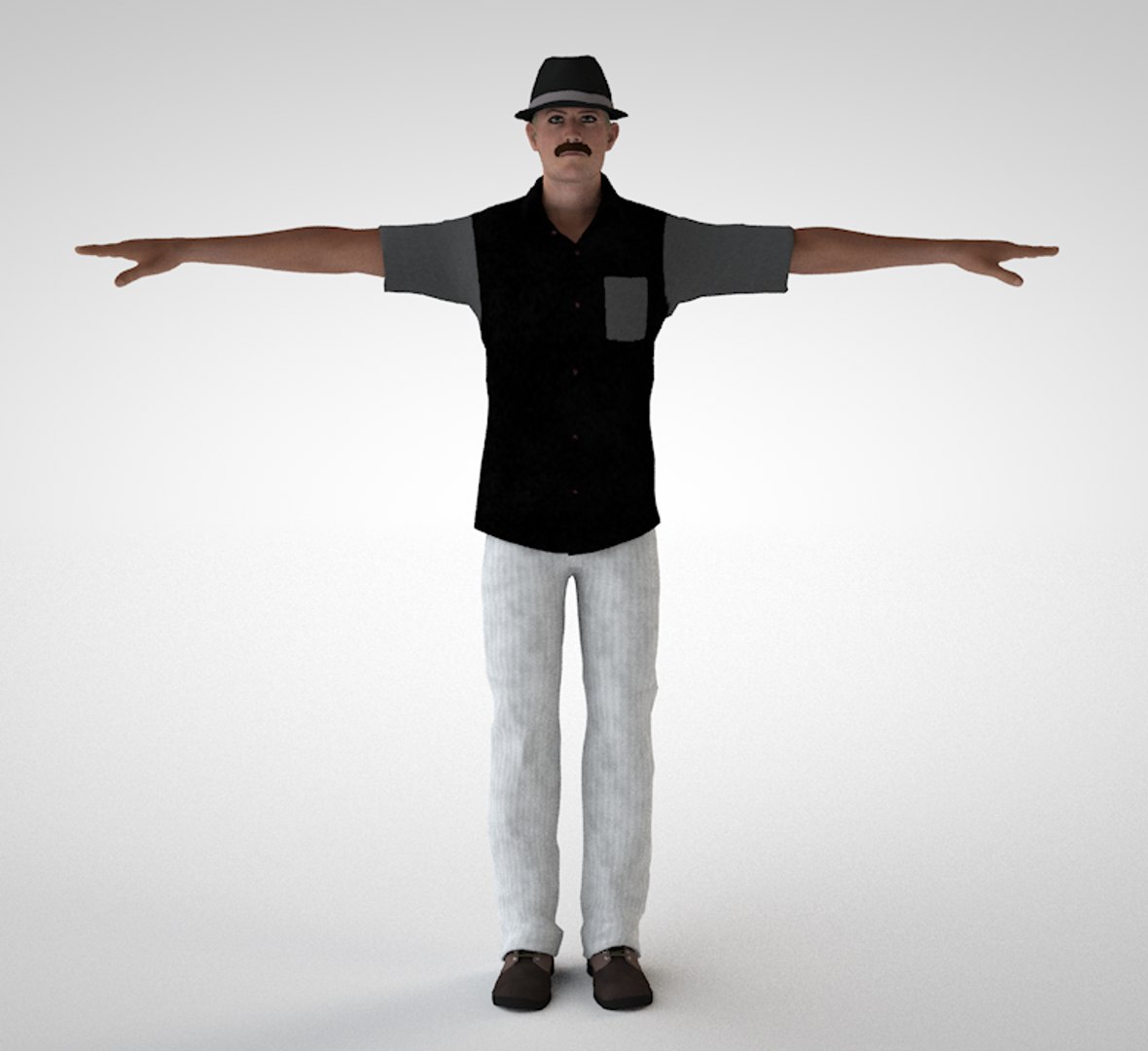 3d Gangsta Weapon Model