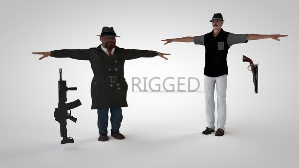 Gangster 3D Models for Download | TurboSquid