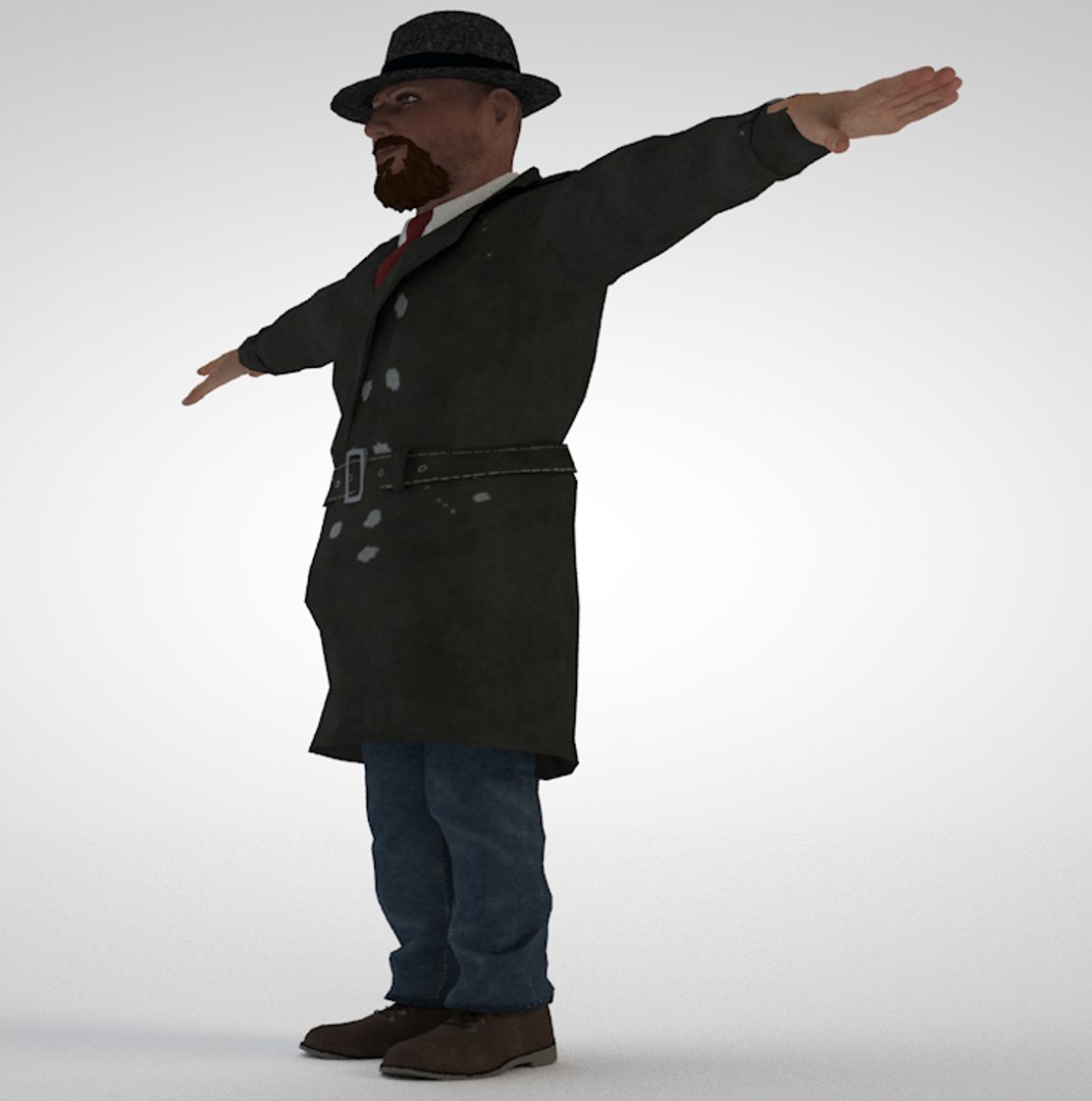 3d Gangsta Weapon Model