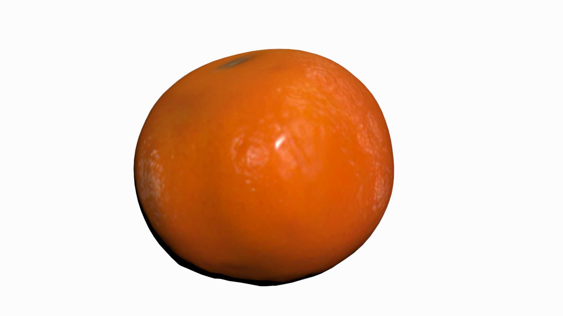 Tangerine 3D Model - TurboSquid 1744427