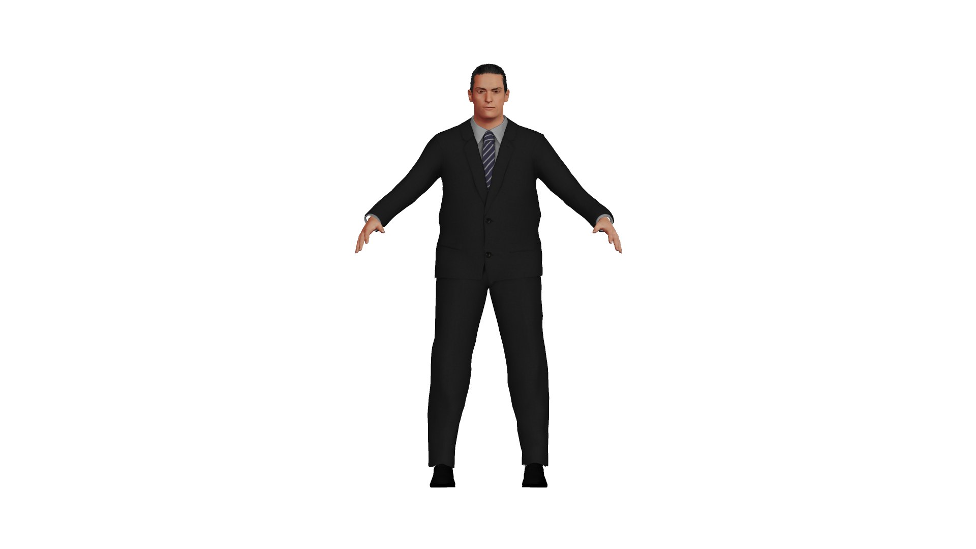 3D Male Politician - TurboSquid 1866925