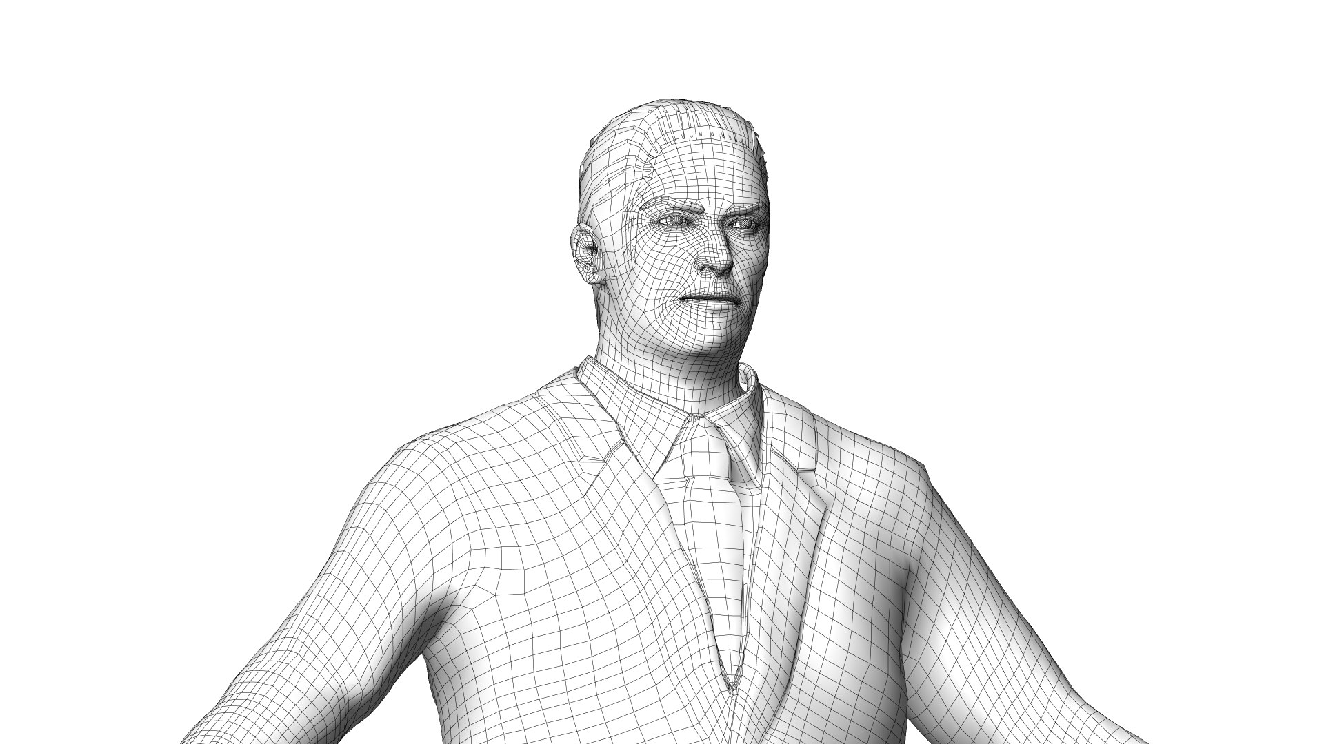 3D Male Politician - TurboSquid 1866925