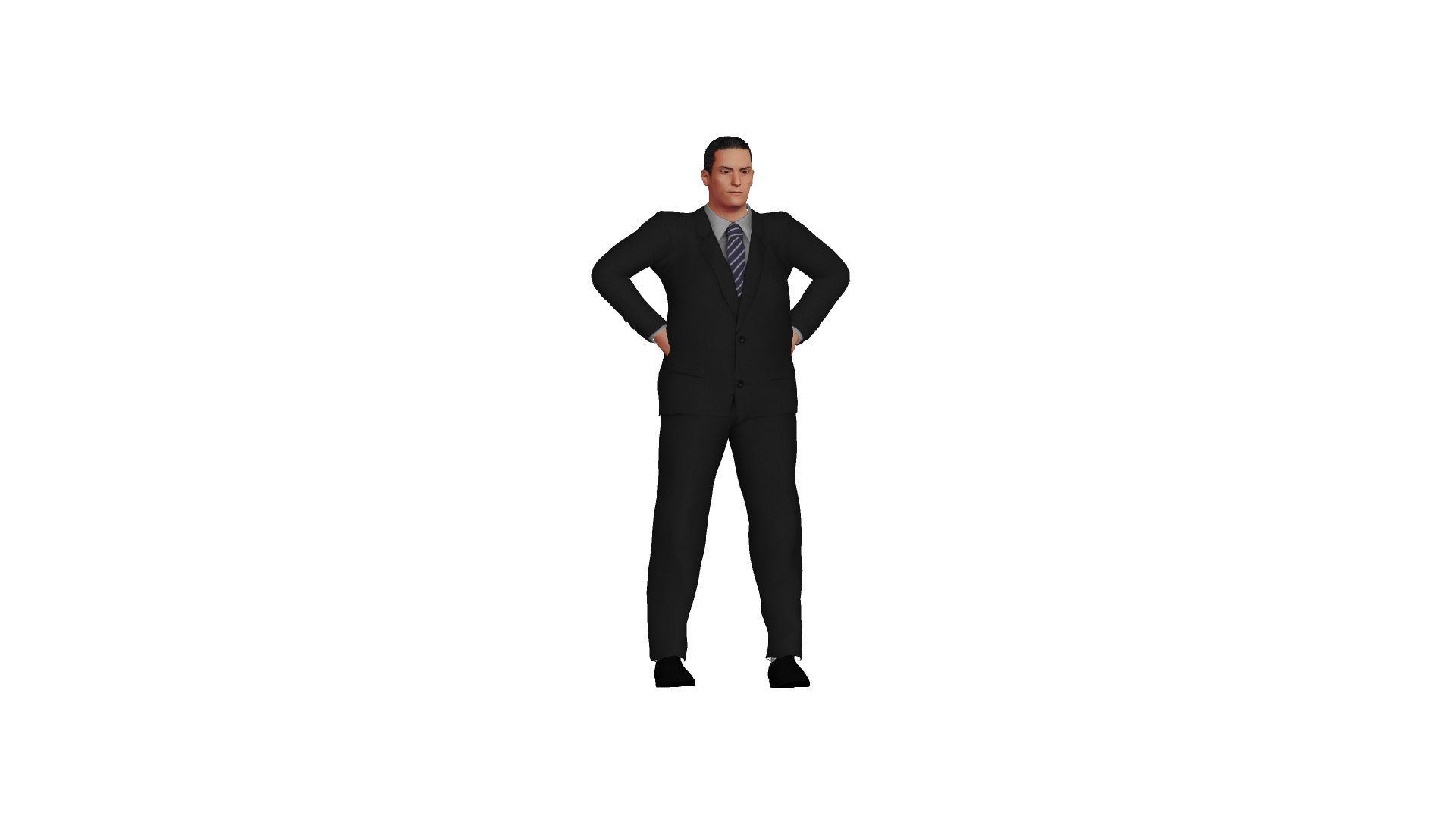 3D Male Politician - TurboSquid 1866925