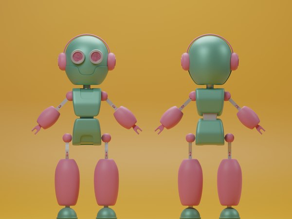 3D model ROBOT Cartoon 3D - TurboSquid 1739399