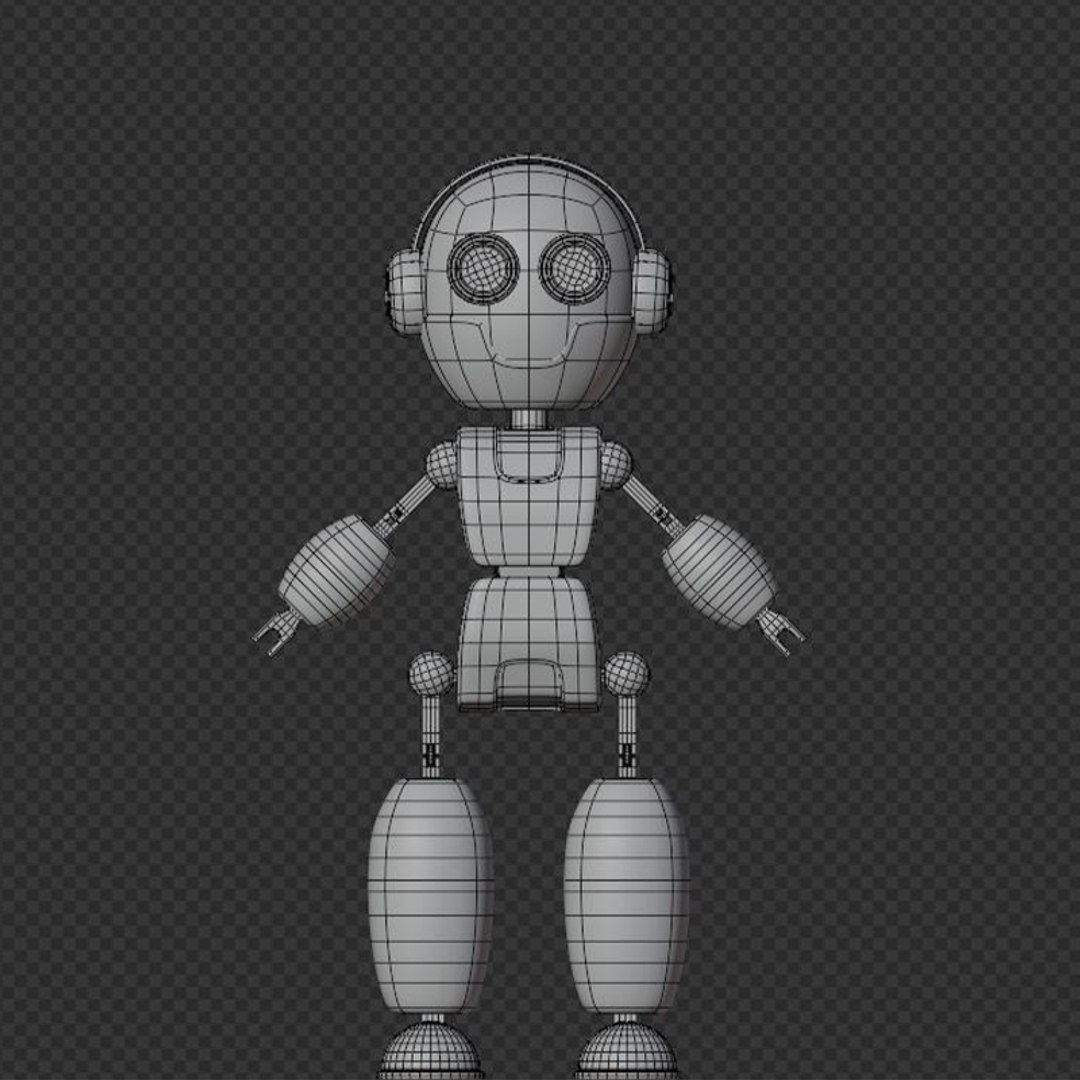 3D Model ROBOT Cartoon 3D - TurboSquid 1739399