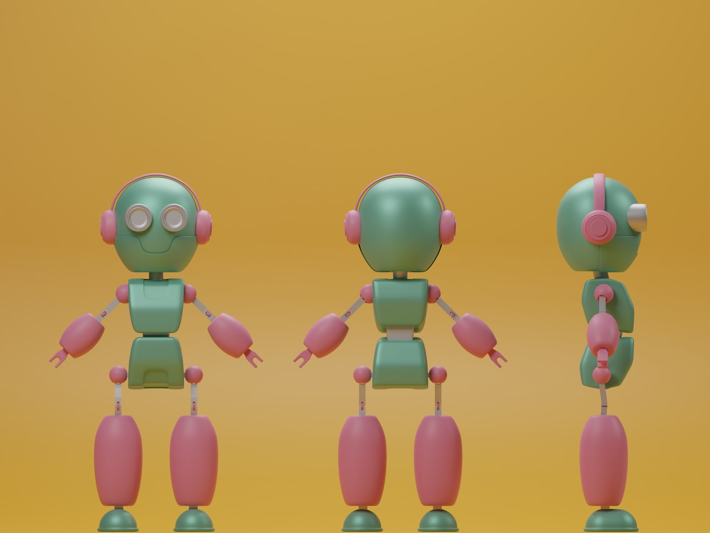 3D Model ROBOT Cartoon 3D - TurboSquid 1739399