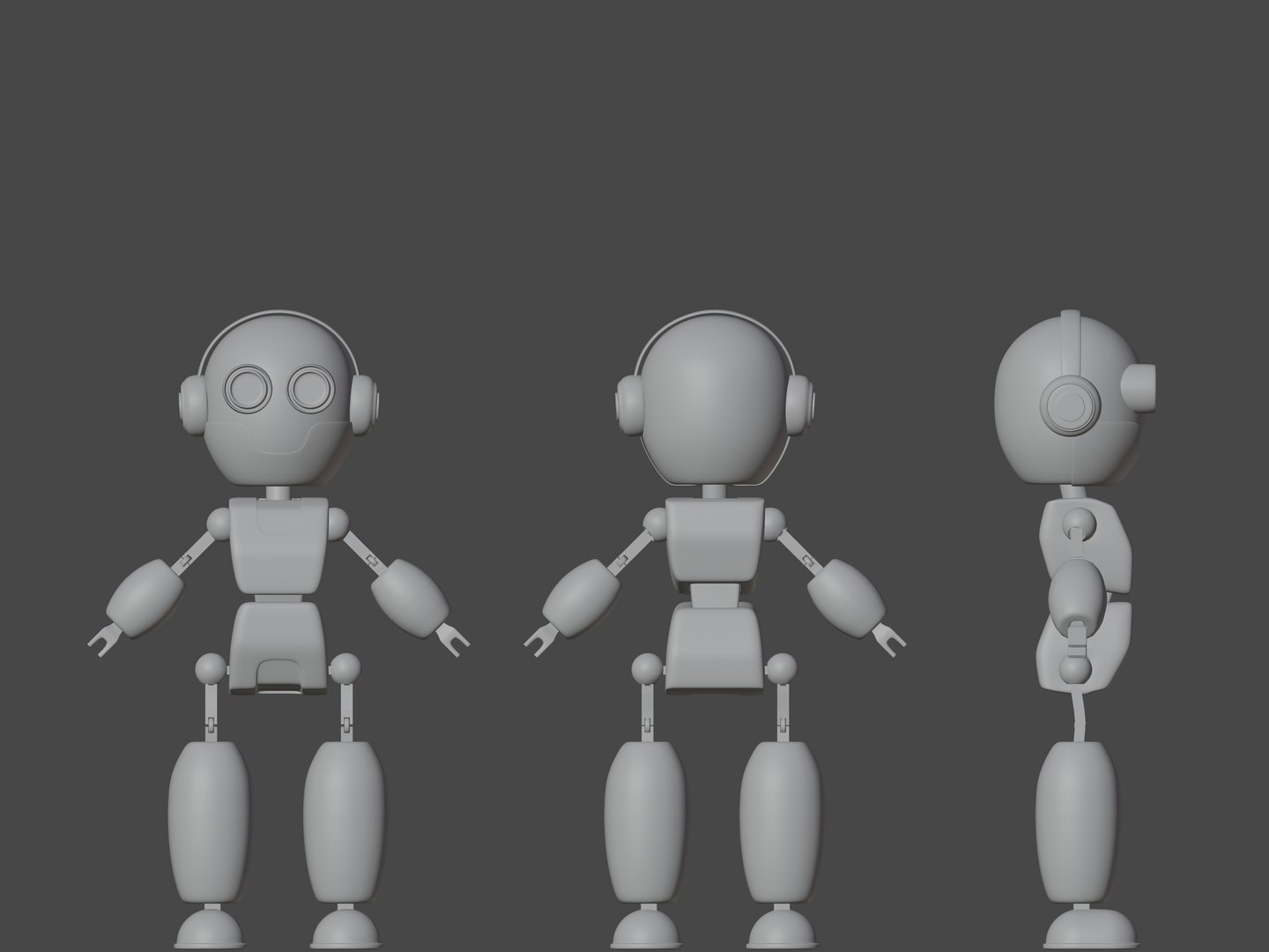 3D Model ROBOT Cartoon 3D - TurboSquid 1739399