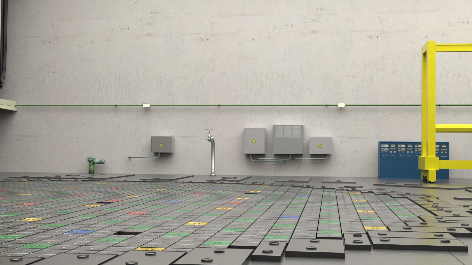 Reactor Room Chernobyl 3D Model - TurboSquid 2313712