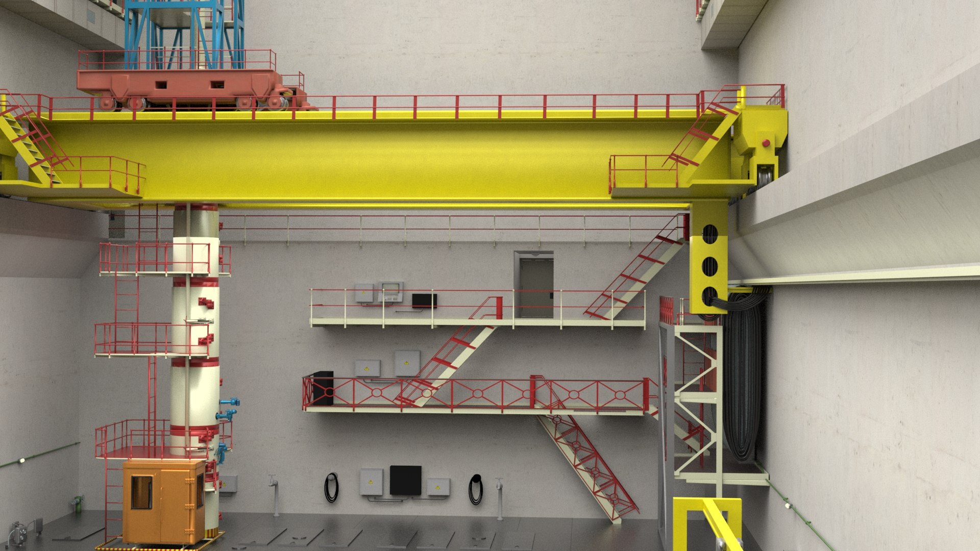 Reactor Room Chernobyl 3D Model - TurboSquid 2313712