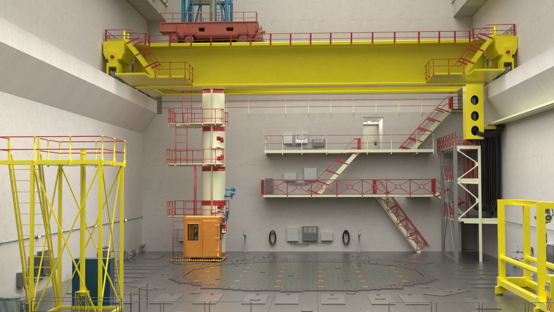 Reactor Room Chernobyl 3D Model - TurboSquid 2313712