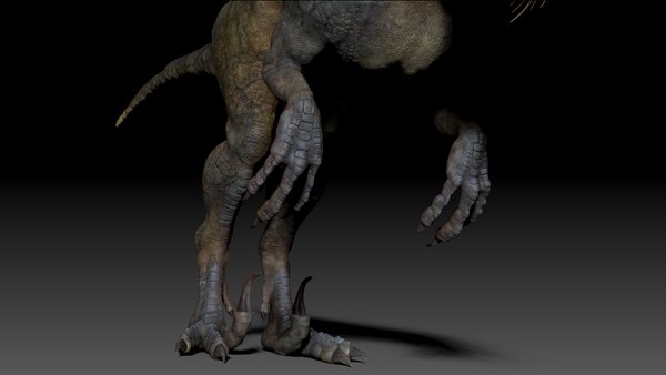 3D UtahRaptor SCULPT Project - TurboSquid 1864364