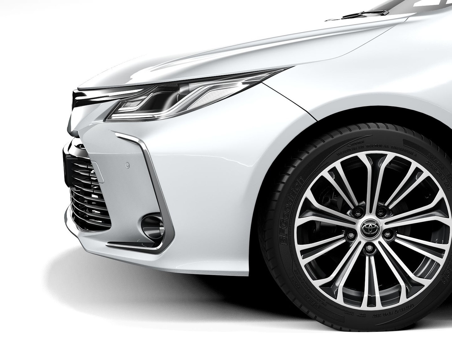 Toyota Corolla 2021 Hybrid 3D Model - TurboSquid 1439997