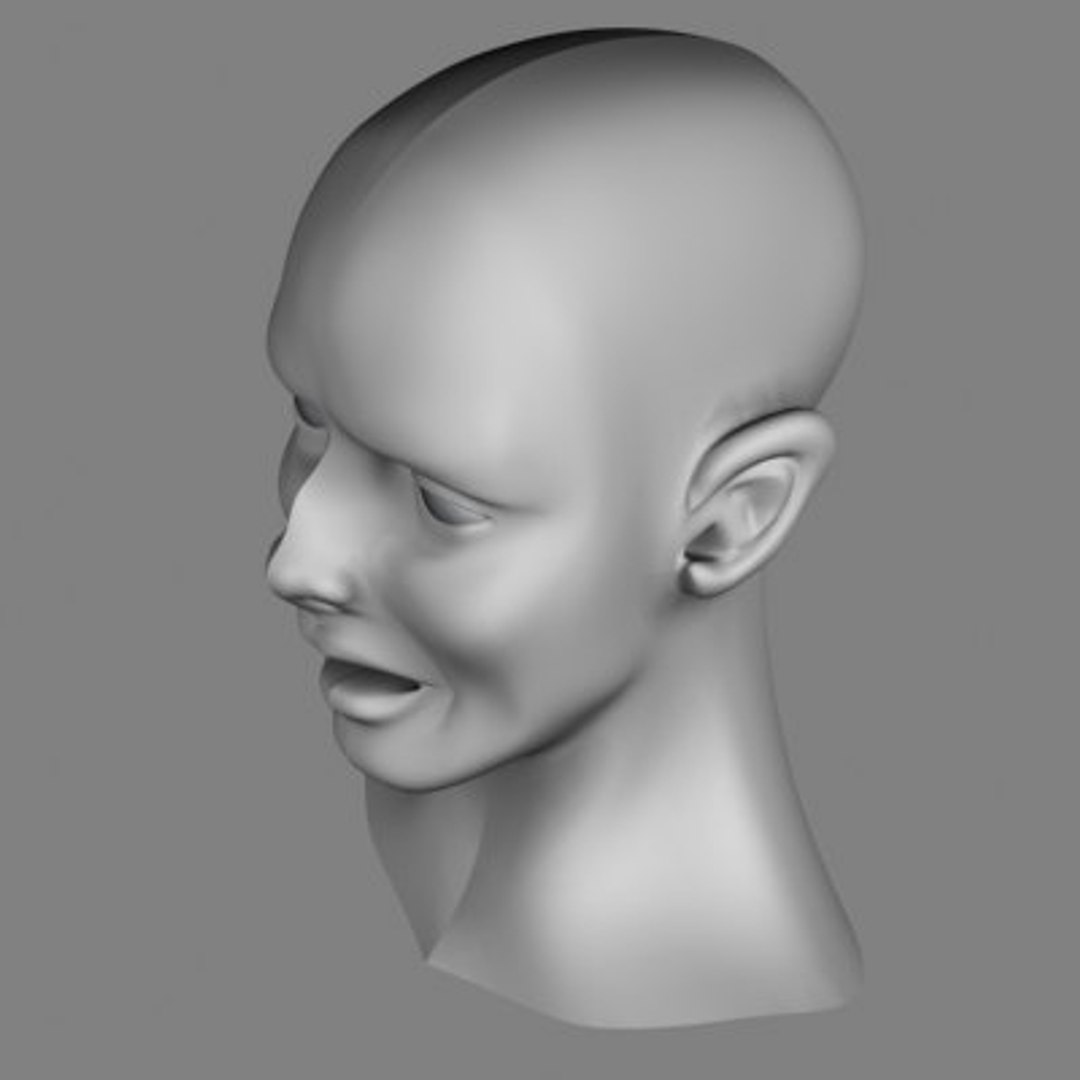 Free Headbase Point Modify 3d Model