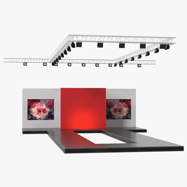 Blender Stage Models | TurboSquid