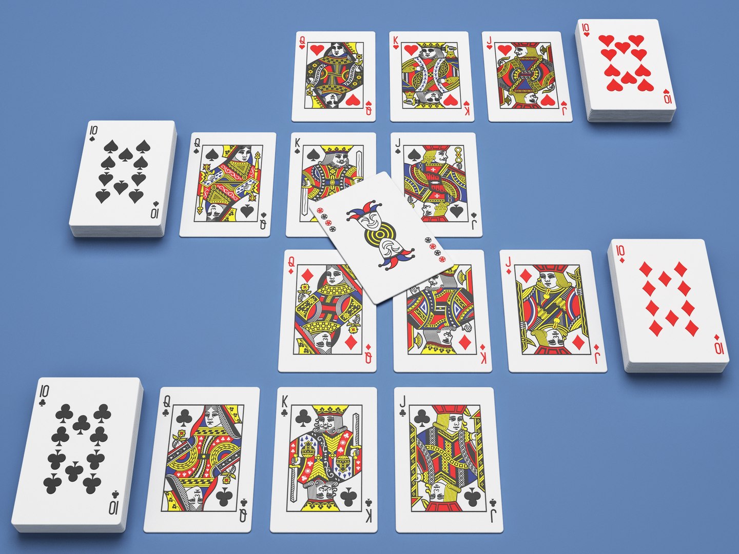 3D Model Playing Cards - TurboSquid 1700962