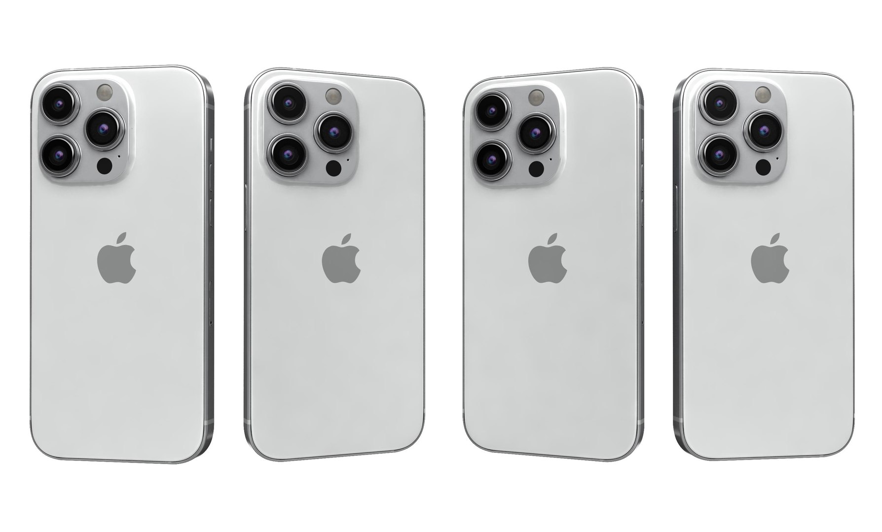 Apple iPhone 14 Pro White 3D model - TurboSquid 1968201