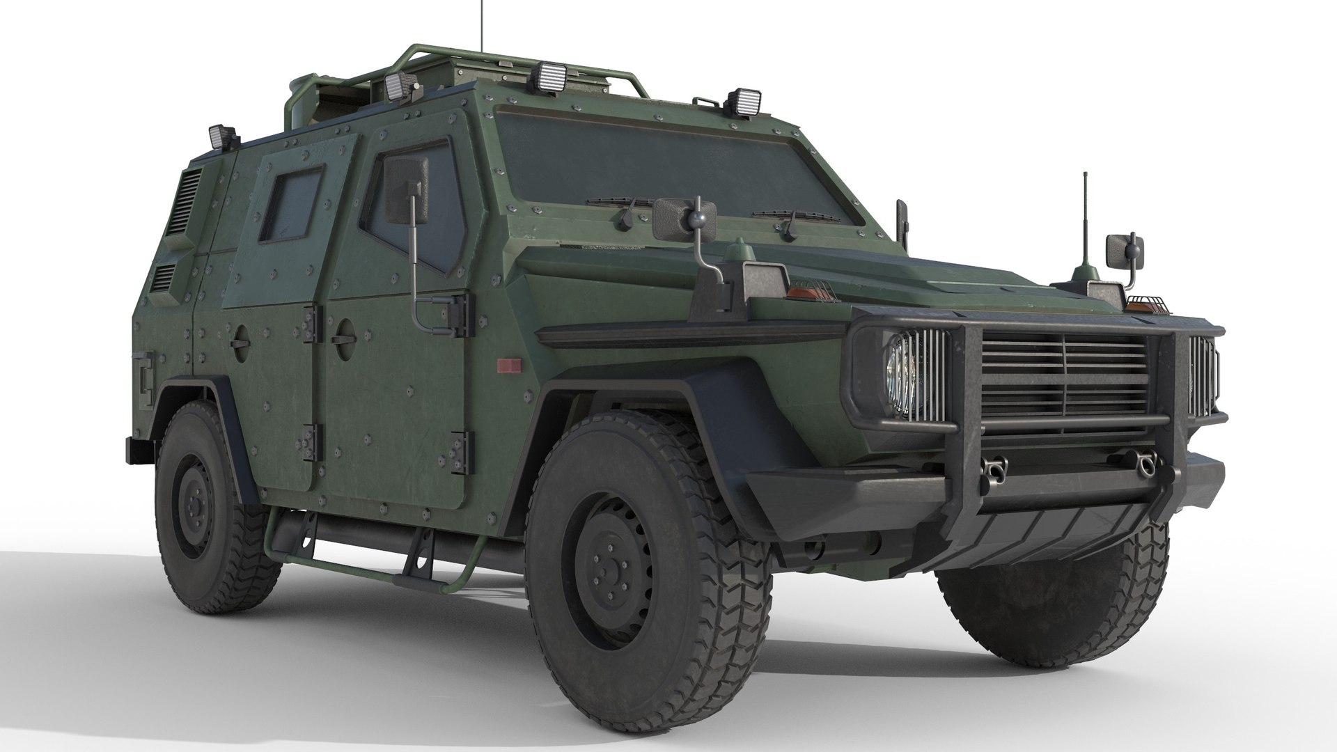 3D LAPV Enok Light Armoured Patrol Vehicle - TurboSquid 2241184