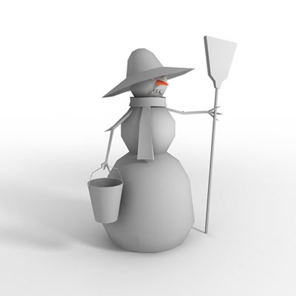 Free Snowman 3D Models for Download | TurboSquid