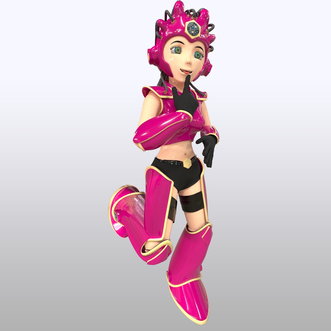 MEGAN - YOUNG ANDROID GIRL Model - TurboSquid 1999150