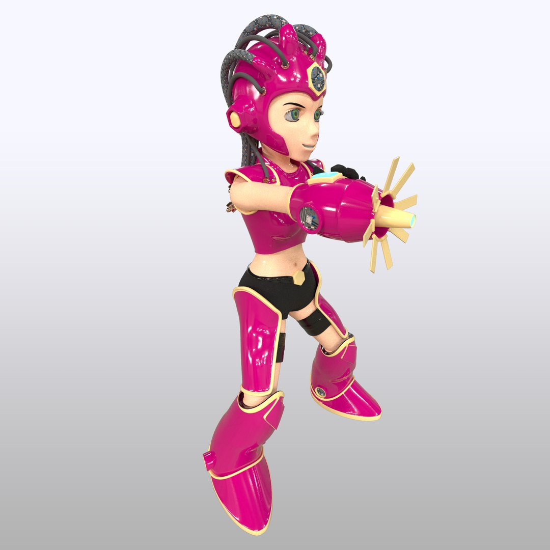 MEGAN - YOUNG ANDROID GIRL Model - TurboSquid 1999150