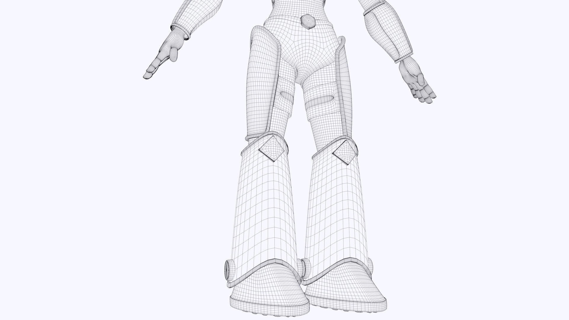 MEGAN - YOUNG ANDROID GIRL Model - TurboSquid 1999150