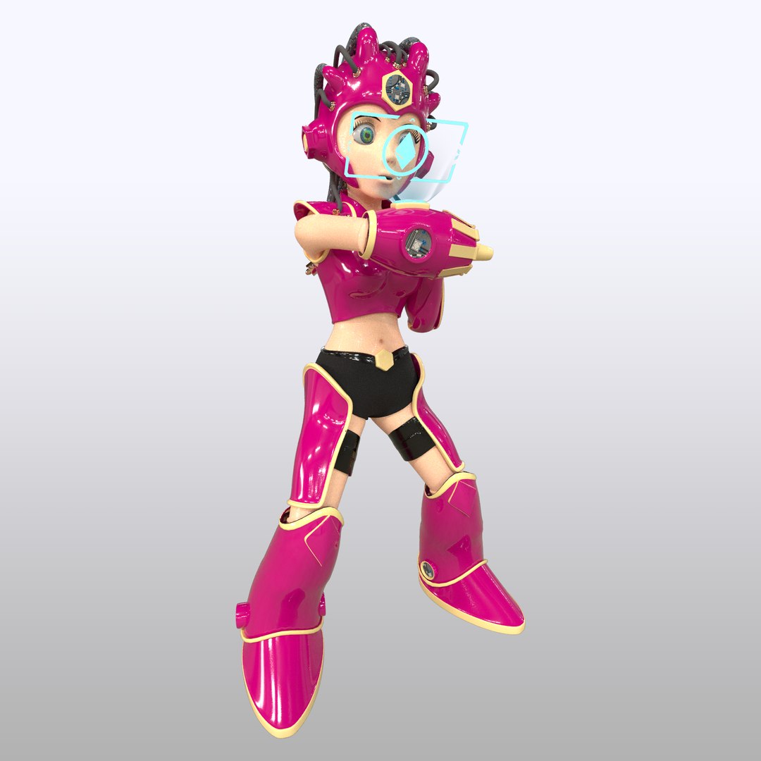 MEGAN - YOUNG ANDROID GIRL Model - TurboSquid 1999150