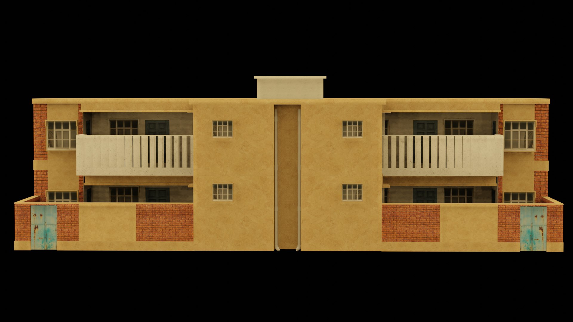 3D Residential Flat model - TurboSquid 1754020