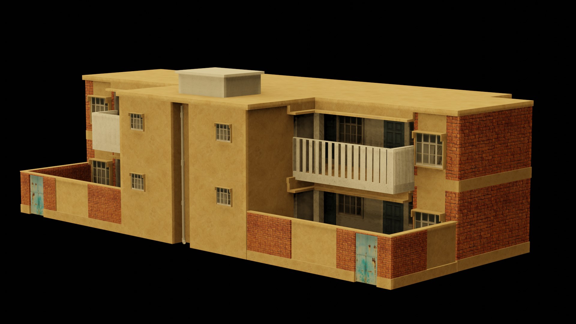 3D Residential Flat model - TurboSquid 1754020