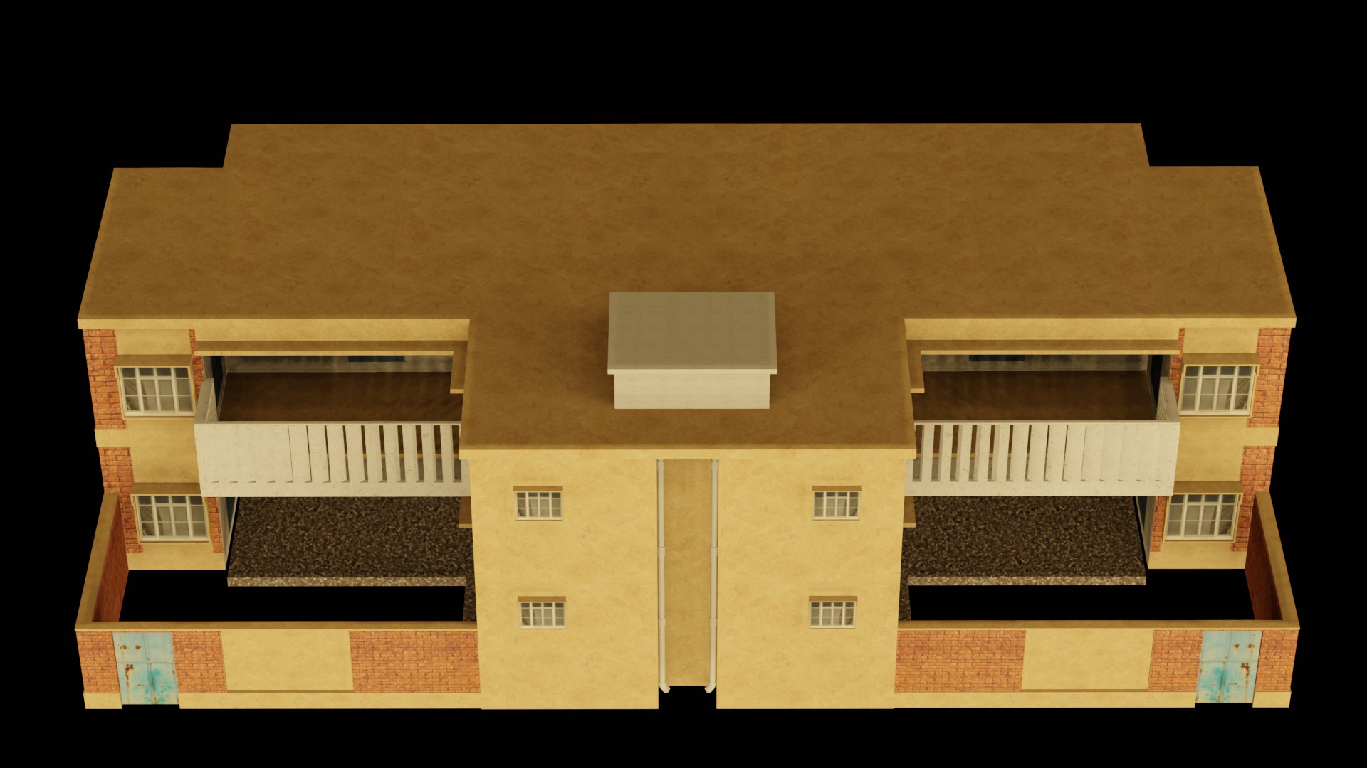 3D Residential Flat model - TurboSquid 1754020