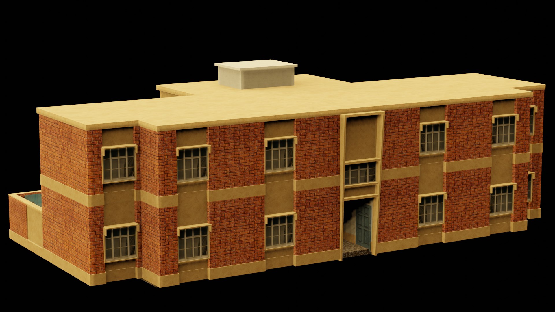 3D Residential Flat model - TurboSquid 1754020