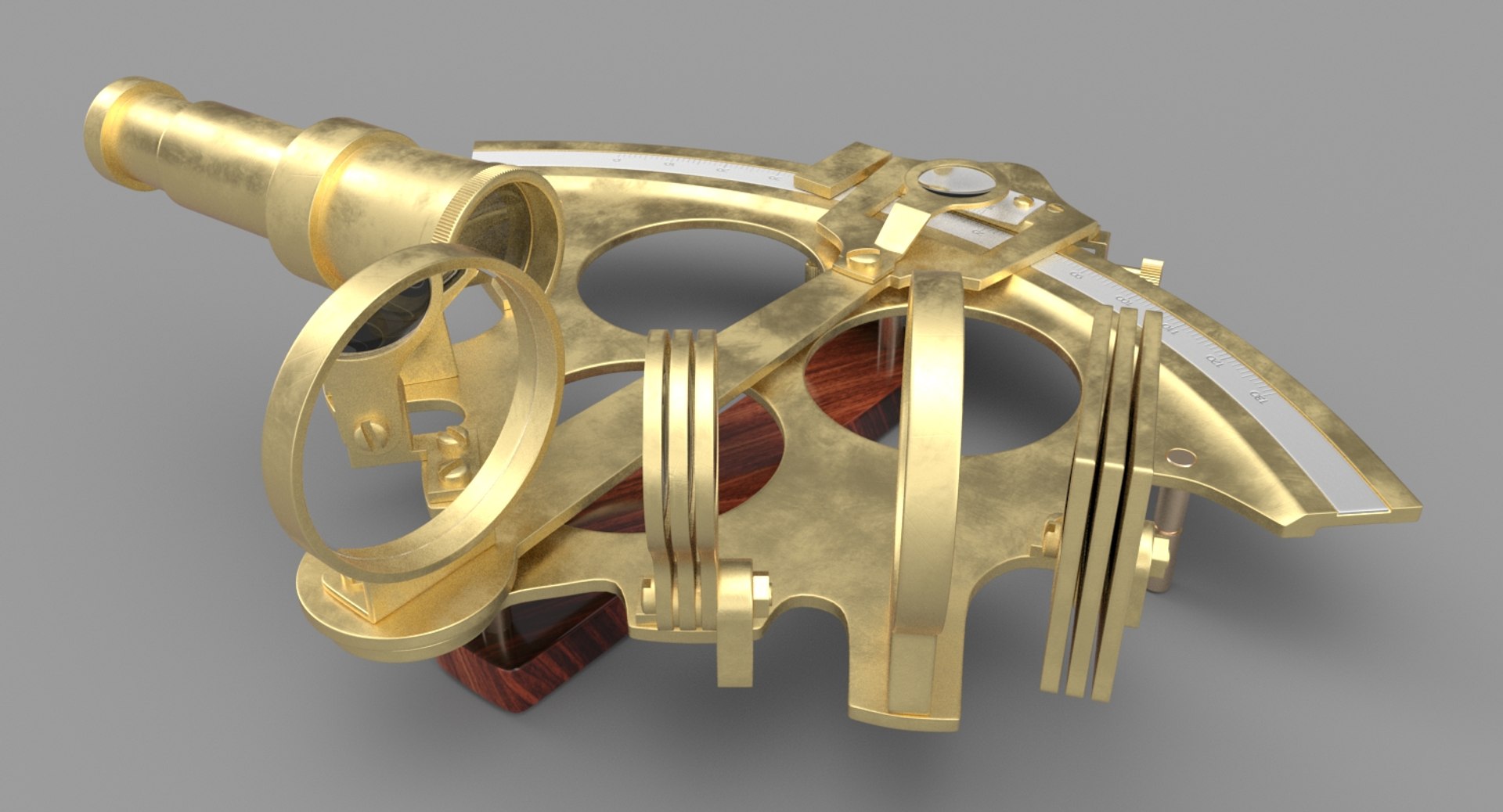 3D Sextant - TurboSquid 1287677