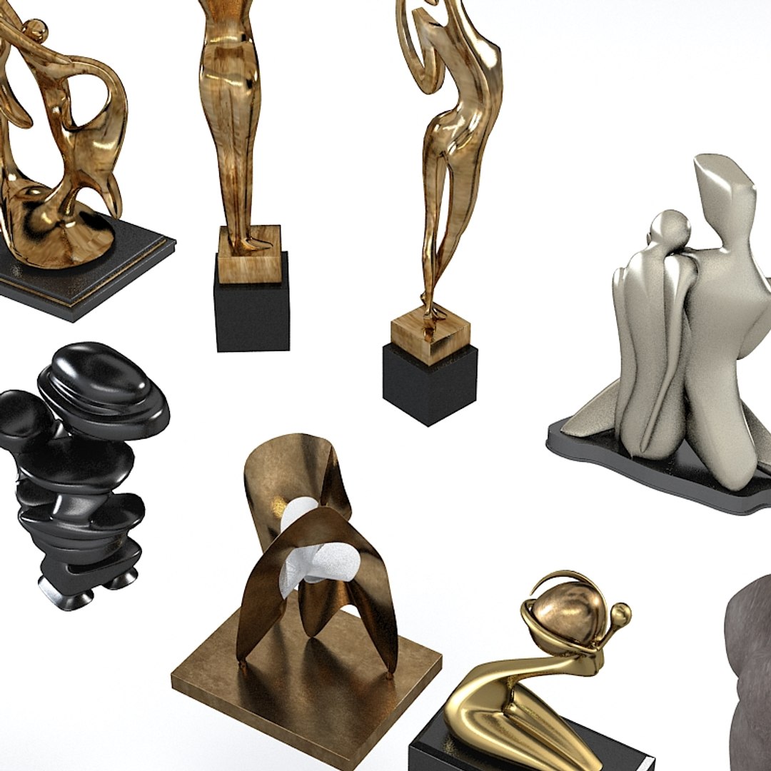 3d Modern Sculpture
